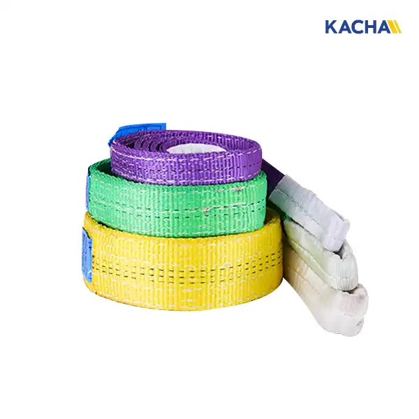 สลิงผ้ายกของหลากสี (Webbing Sling Color) - Kacha.co.th