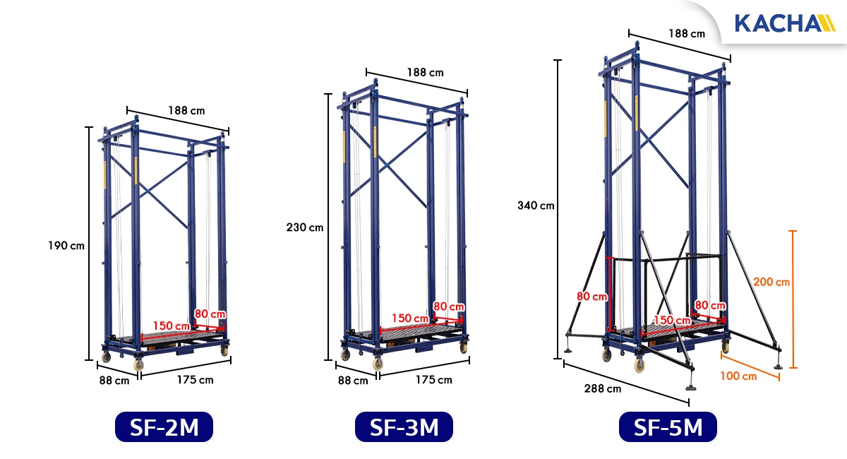 นั่งร้านไฟฟ้า - Kacha Thailand
